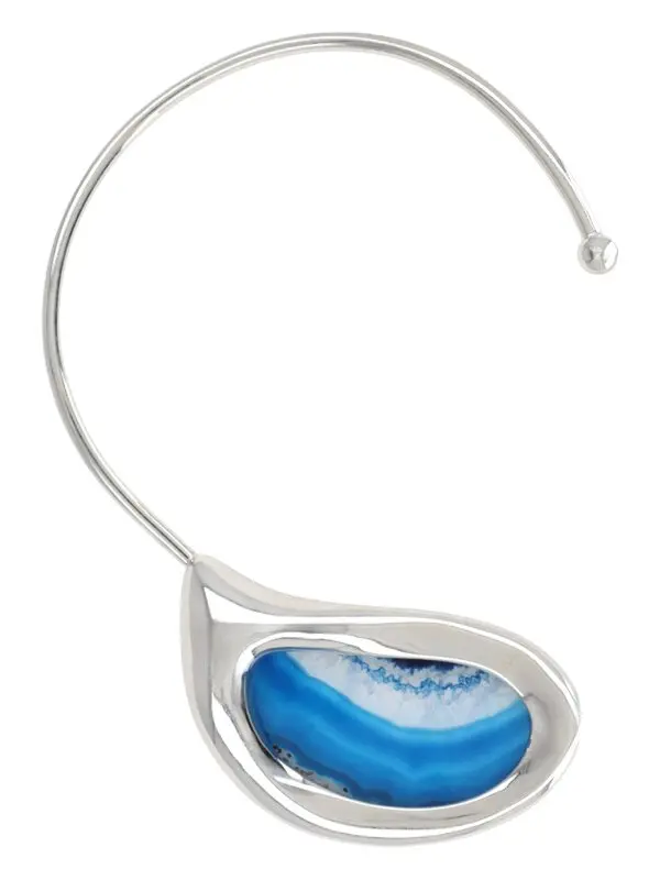 PANCONESI Rhodium Agate Dusk Choker