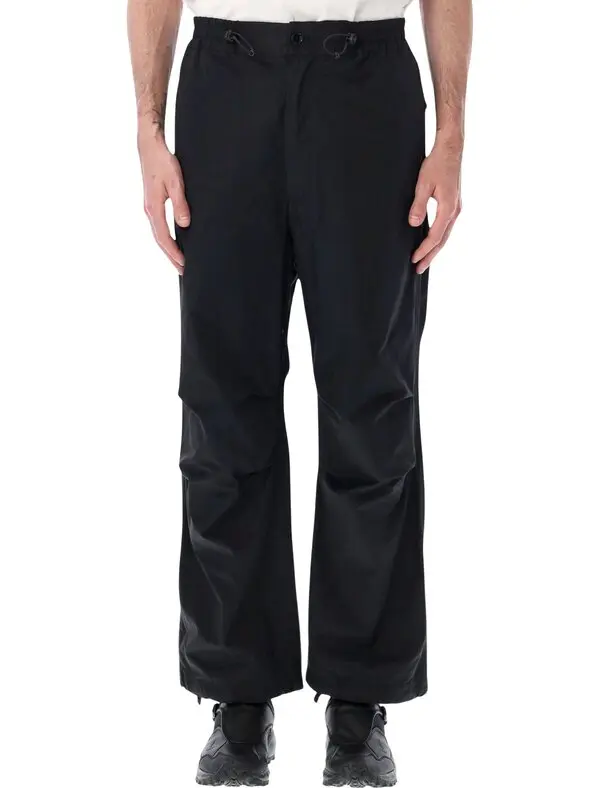 Nanamica Technical Straight-leg Pants - Black