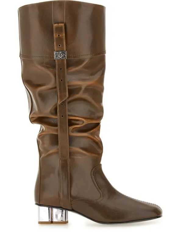GANNI Slouchy Knee Boots