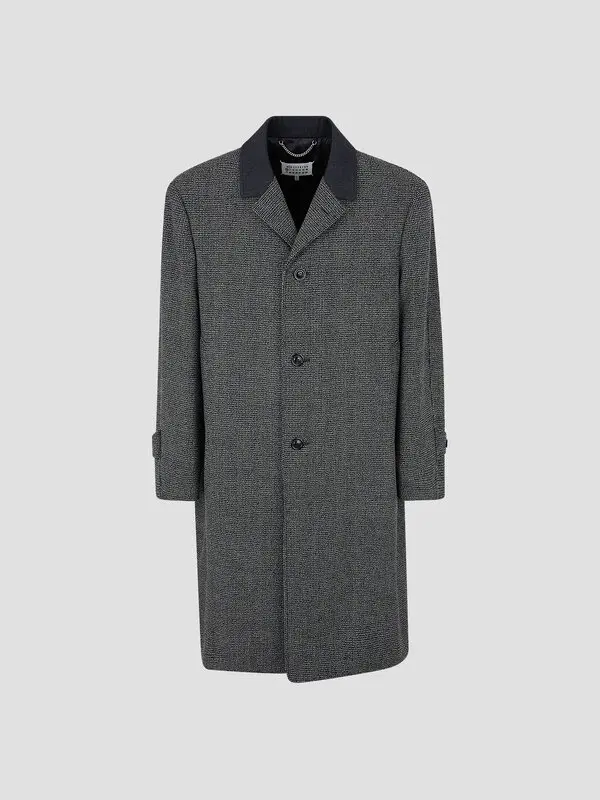 MAISON MARGIELA Chic Modern Jacket - Salt&pepper