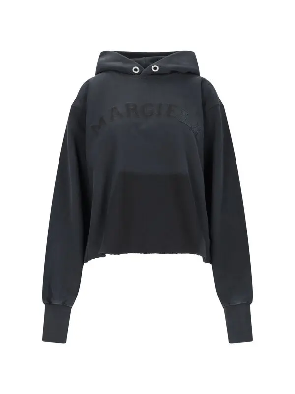MAISON MARGIELA Cotton Sweatshirt - Black