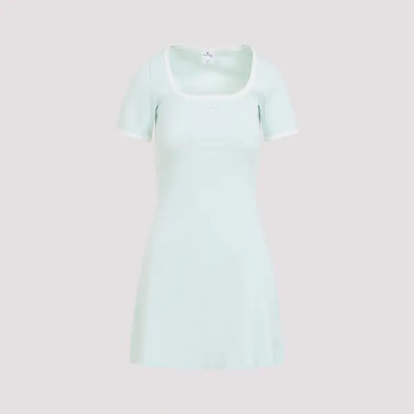 COURREGES Mini Contrast Dress