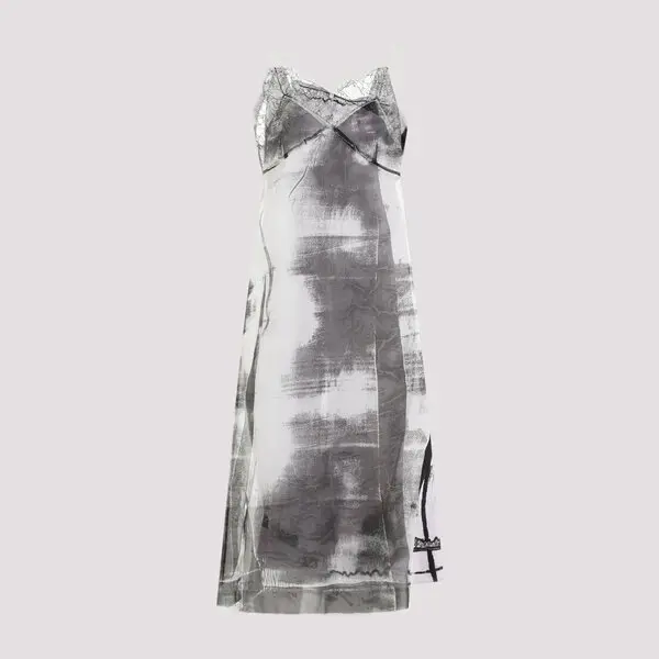 MAISON MARGIELA Silk Midi Dress