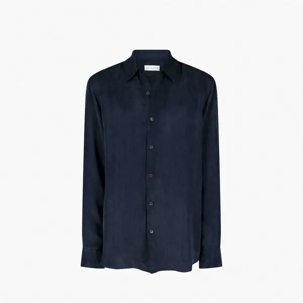 Dries Van Noten Classic Shirt - Nav