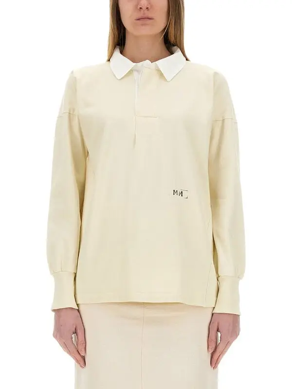 MAISON MARGIELA Cotton Long-sleeves Top
