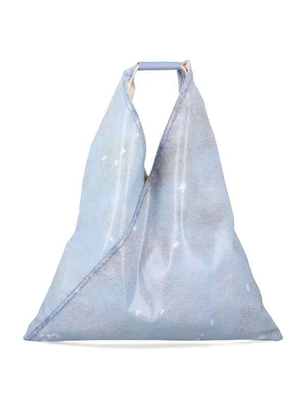 MAISON MARGIELA Triangular Tote Bag - Blue