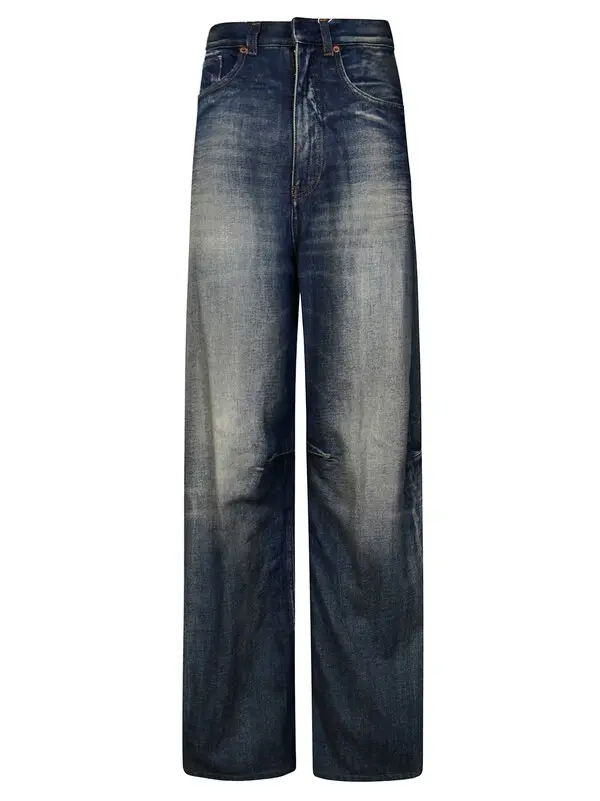 MAISON MARGIELA Straight Leg Jeans - Blu