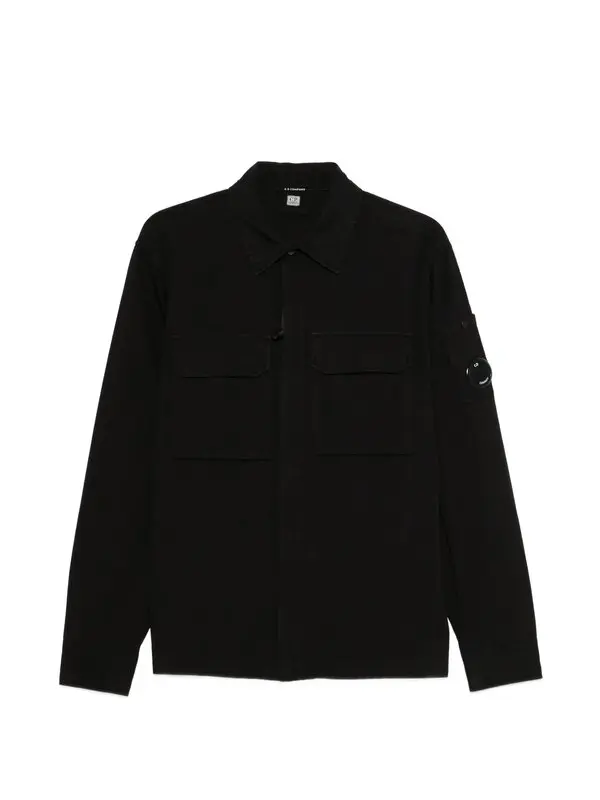 C.P. COMPANY C. P. Company Essential Zip Lens Overshirt Mini Fit