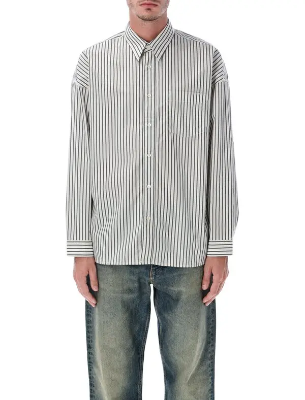 SUNFLOWER Classic Pointed Collar Shirt - Grey