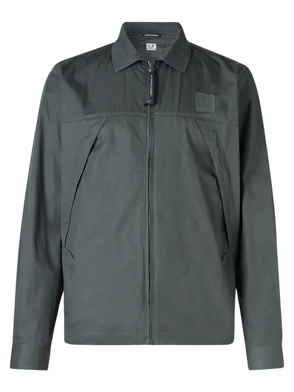 C.P. COMPANY C. P. Company Zip-pocket Shirt - Grey