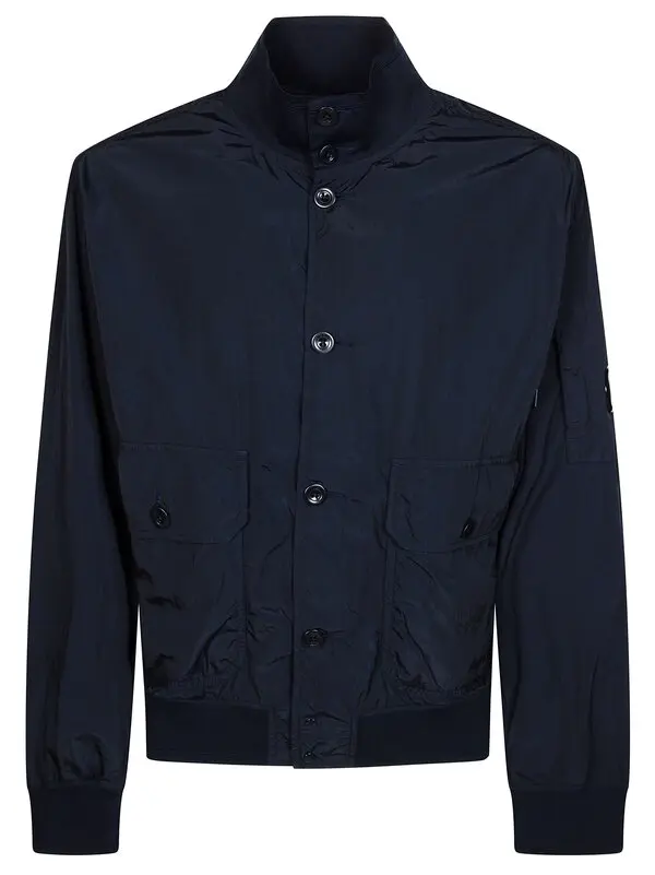 C.P. COMPANY Chrome-r Button Bomber Jacket