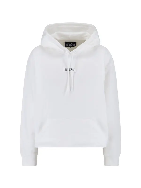 MAISON MARGIELA Hooded Sweatshirt - White