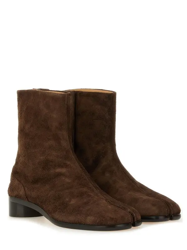 MAISON MARGIELA Tabi 60 Leather Ankle Boots