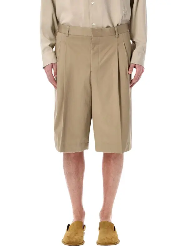 AMI Paris Bermuda Shorts In Virgin Wool