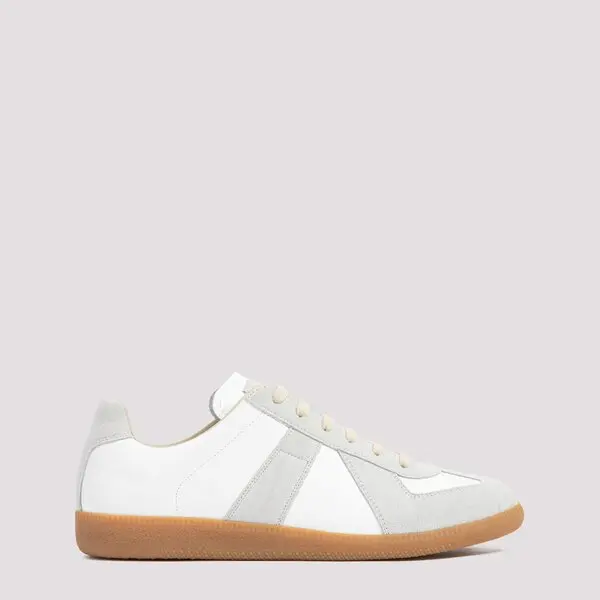 MAISON MARGIELA Nappa Leather Replica Sneakers - White