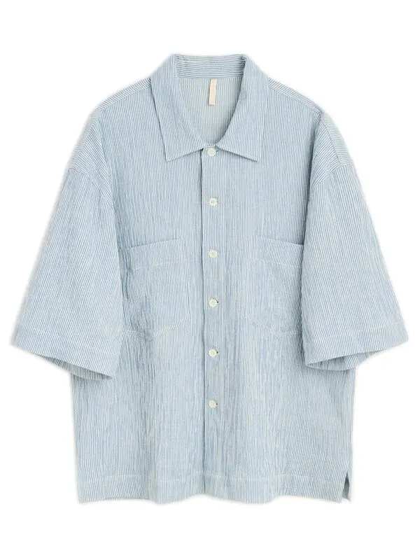 SUNFLOWER Short-sleeved Shirt With Chest Pockets Loose Fit