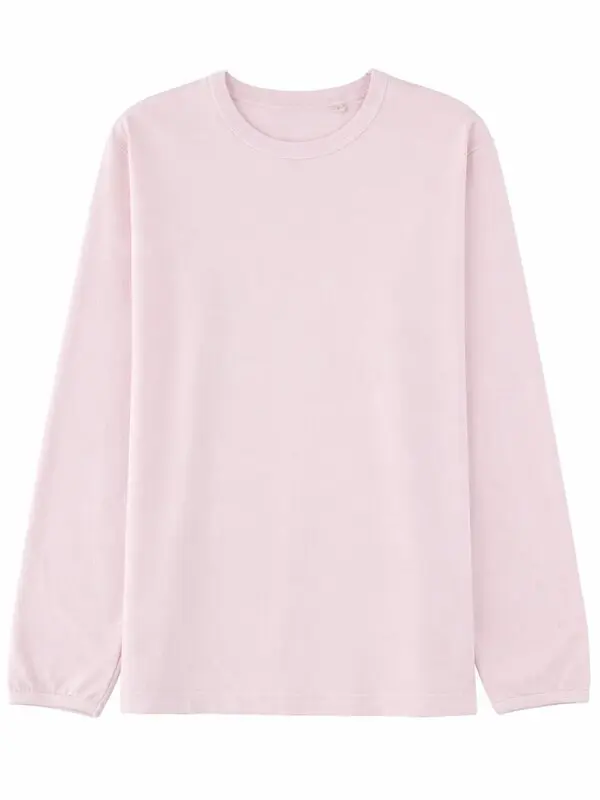 SUNFLOWER Long Sleeve Crewneck T-shirt - Pink