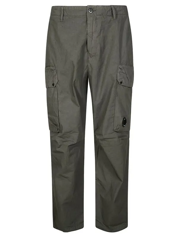 C.P. COMPANY Cargo Trousers With Logo Pocket