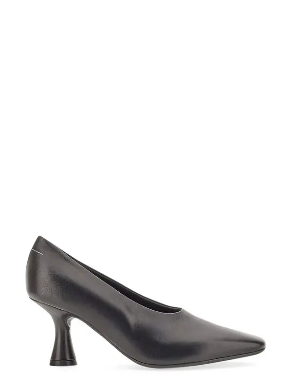 MAISON MARGIELA Elegant Leather Pumps With 7.5 Cm Heel