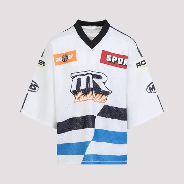 Martine Rose Oversized Hockey T-shirt Ss26 Collection - White