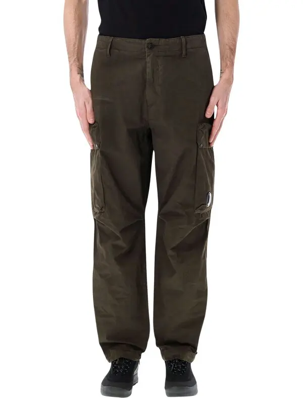 C.P. COMPANY Cargo Pants With Adjustable Cuffs - Dk Olive
