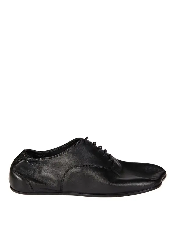 MAISON MARGIELA Square-toe Oxford Shoes - Nero