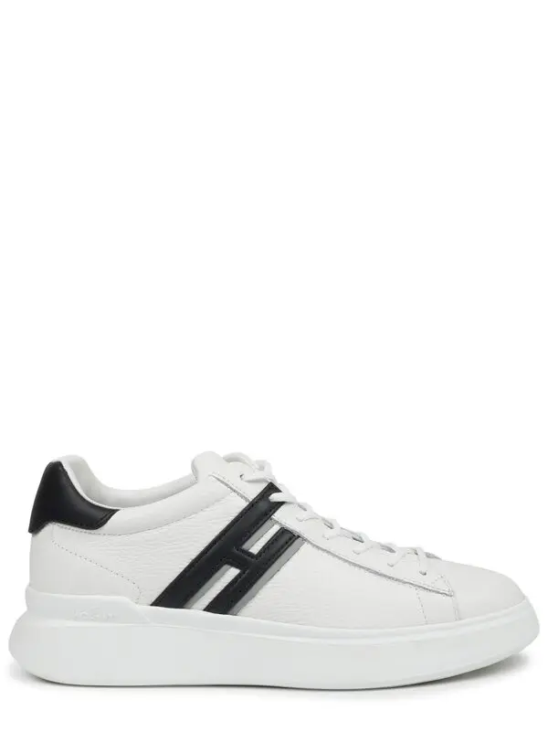 Hogan Luxury Calfskin Sneakers - White