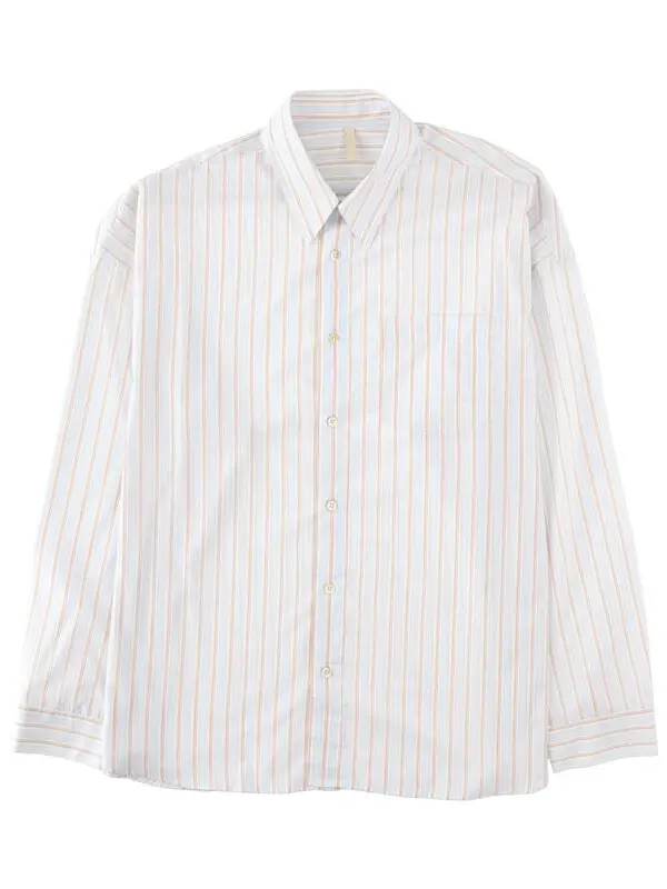 SUNFLOWER Mini Silk Blend Shirt - White