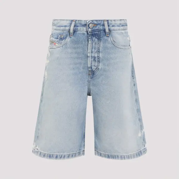 DIESEL® Cotton Bermuda Shorts