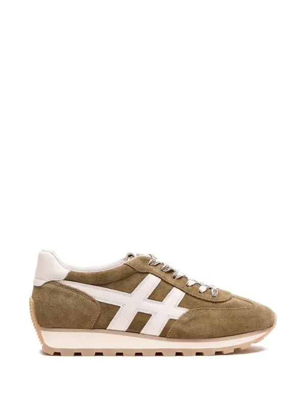 Hogan 86er Calfskin Sneakers - Green