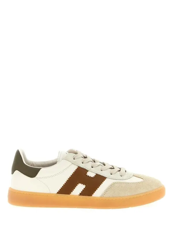 Hogan Sneakers With "h" Logo Detailing - White