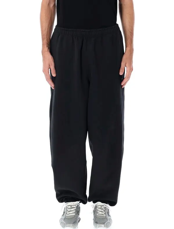 Nike Casual Solo Swoosh Fleece Trousers Size - Black