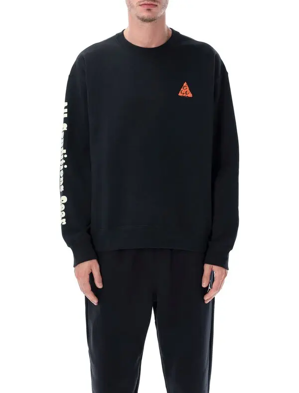 Nike Outdoor Graphic Sweatshirt - Black