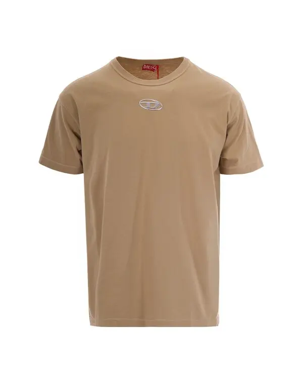 DIESEL® Oversized Logo T-shirt - Nero