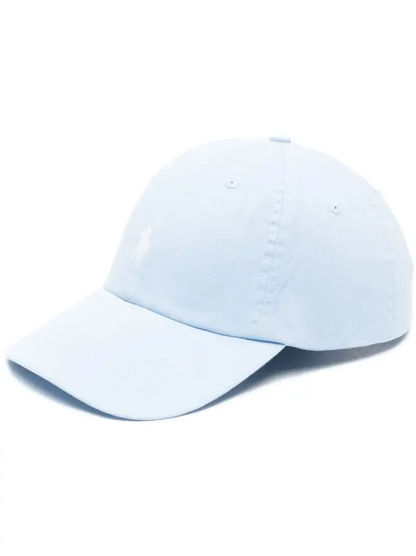 Polo Ralph Lauren Embroidered Six-panel Cap - Azzurro