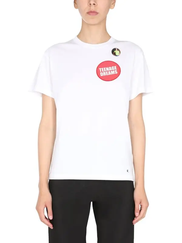 Raf Simons Teenage Dreams Crewneck T-shirt - White