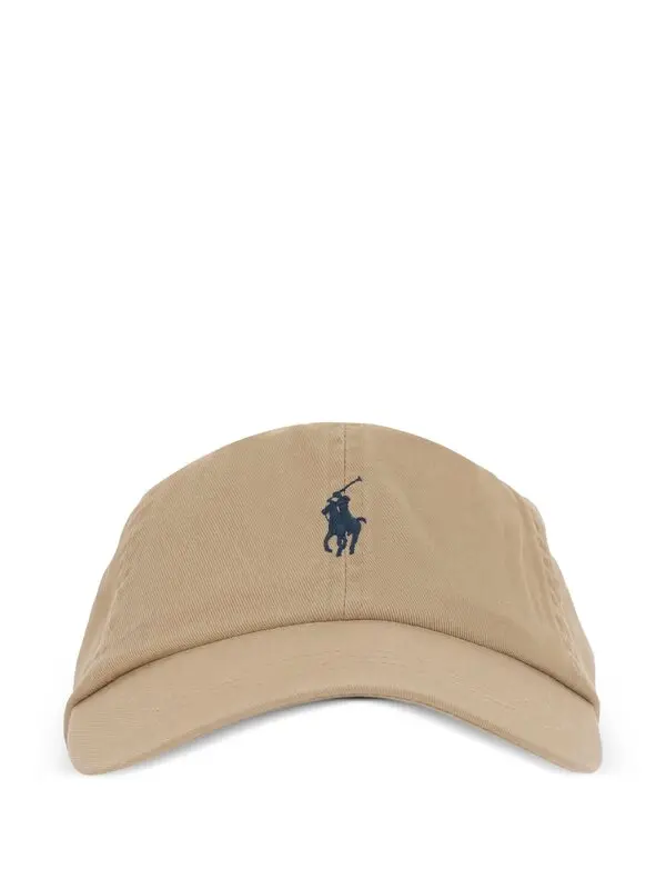 Polo Ralph Lauren Logo Cotton Cap With Adjustable Closure For