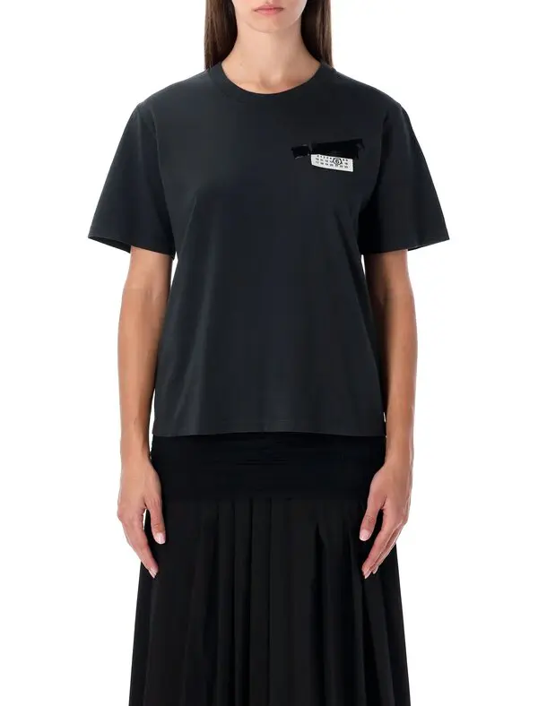 MAISON MARGIELA Wool Blend Midi Skirt - Black