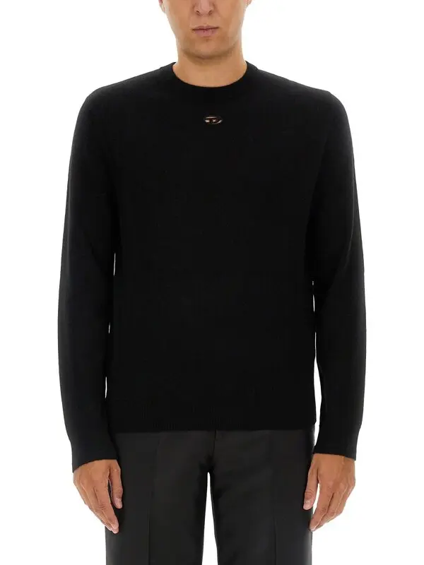 DIESEL® Regular Fit Casual T-shirt - Black