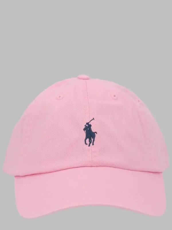 Polo Ralph Lauren Baseball Cap With Logo Detail - Pink