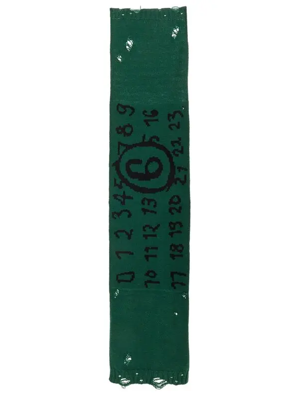 MAISON MARGIELA Virgin Wool Scarf