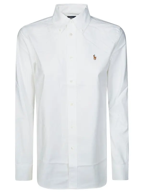 Polo Ralph Lauren Classic Fit Cotton Oxford Shirt - Bianco