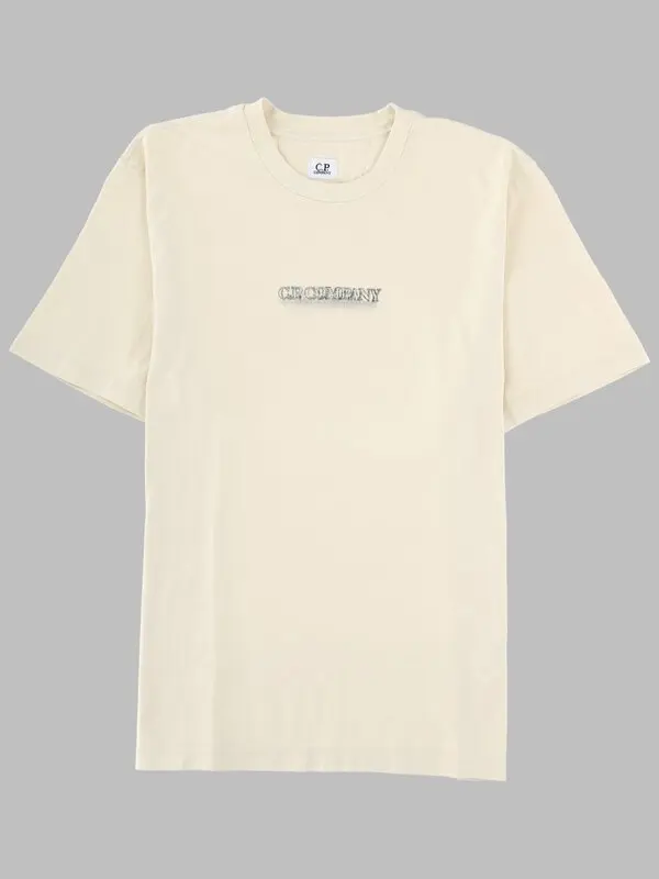 C.P. COMPANY C. P. Company Embroidered Logo Cotton T-shirt