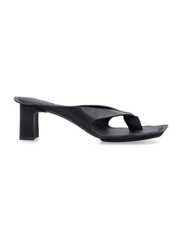 MAISON MARGIELA Mini Anatomic Thong Sandals 6 Cm Block Heel