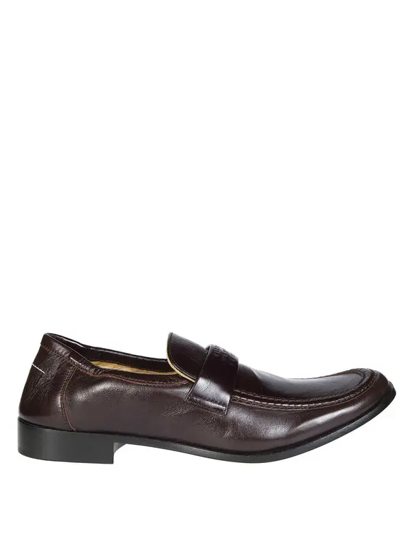 MAISON MARGIELA Penny-strap Leather Loafers