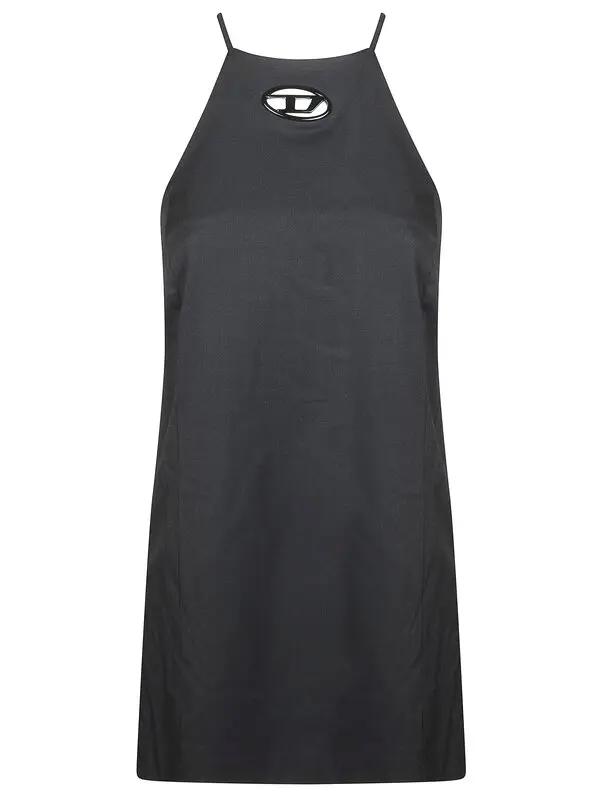 DIESEL® D-elma Logo-cutout Mini Dress