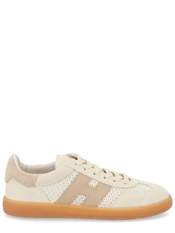 Hogan Lace-up Sneakers - Beige