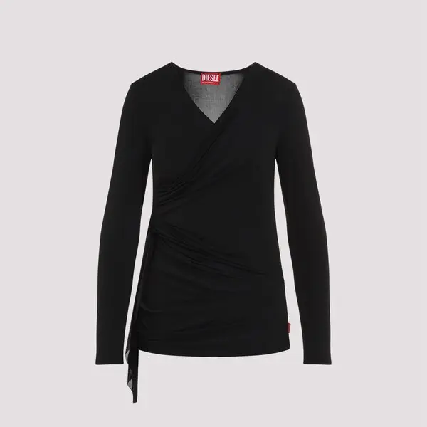 DIESEL® Draped Wrap T-shirt