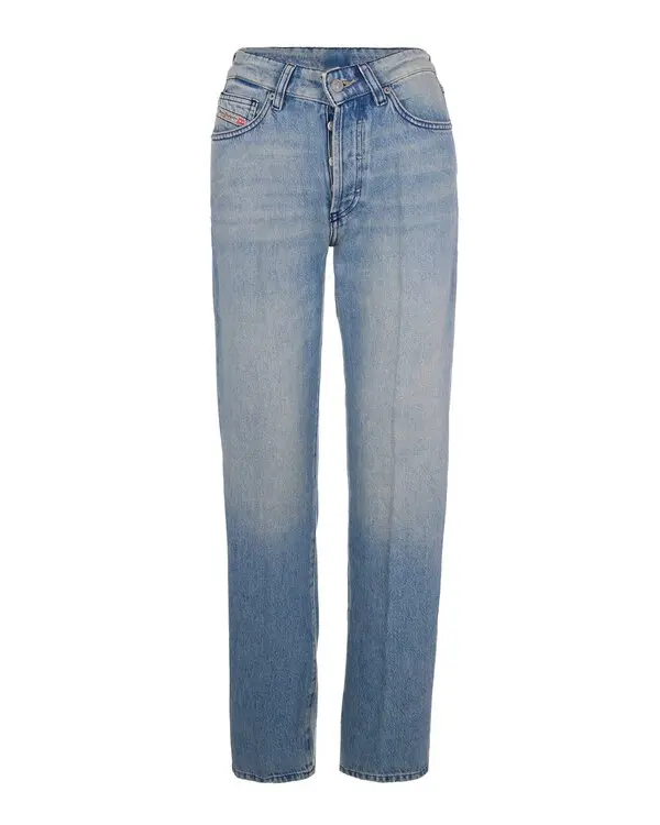 DIESEL® Straight Leg Jeans - Blu