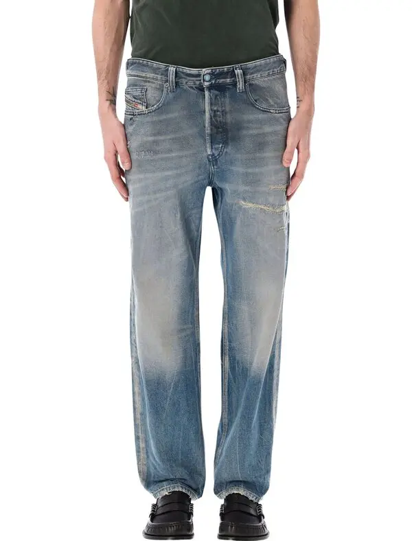 DIESEL® D-macs Regular Fit Jeans - Blue